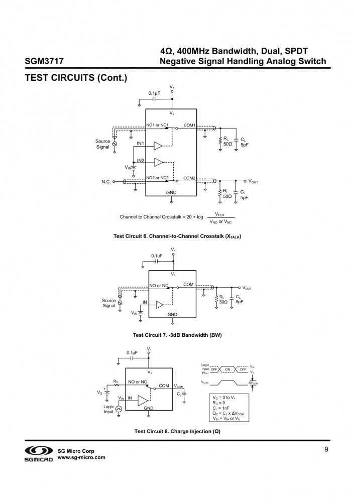 SGM3717 datasheet page 9