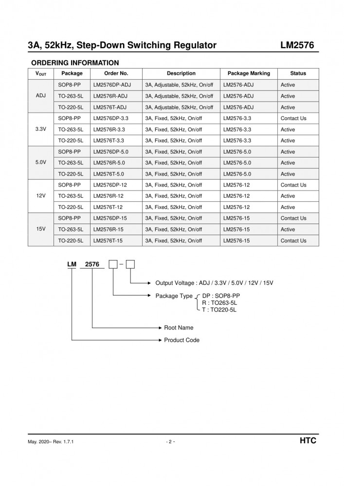 LM2576 datasheet page 2