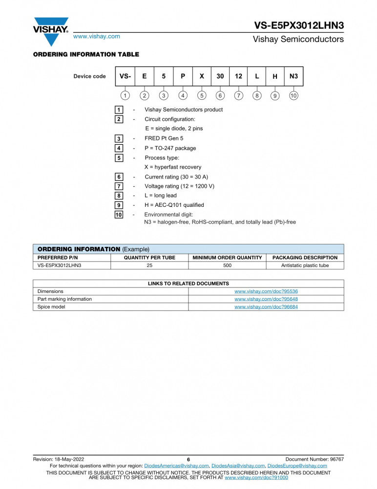 VS-E5PX3012LHN3 datasheet page 6