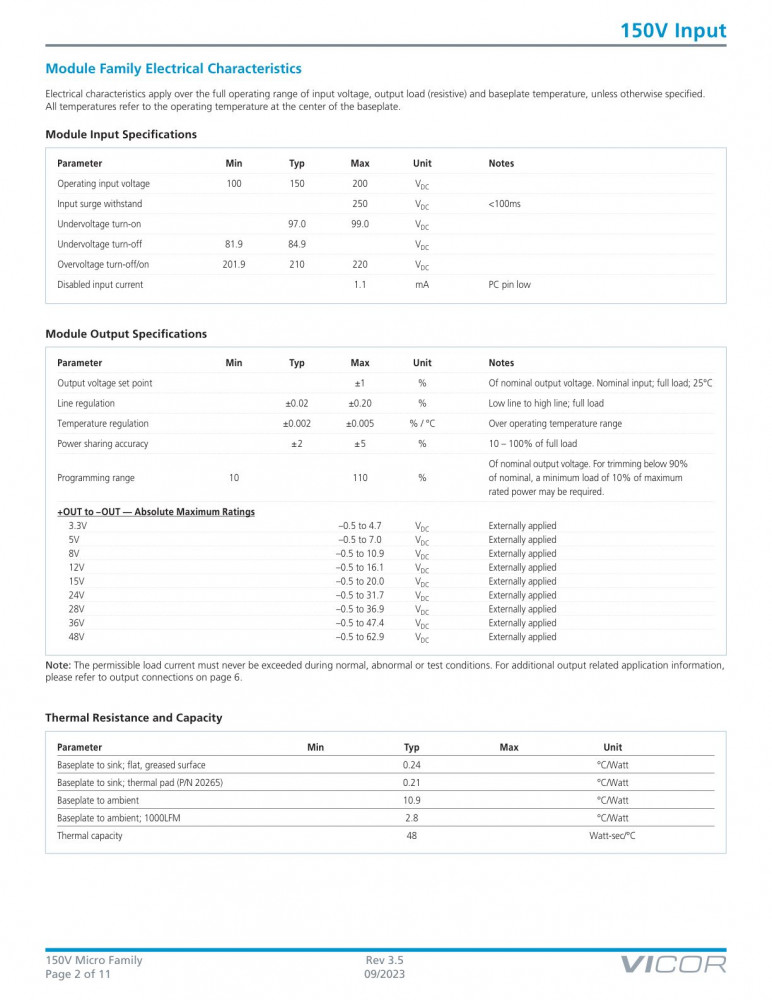 VICOR document page 2