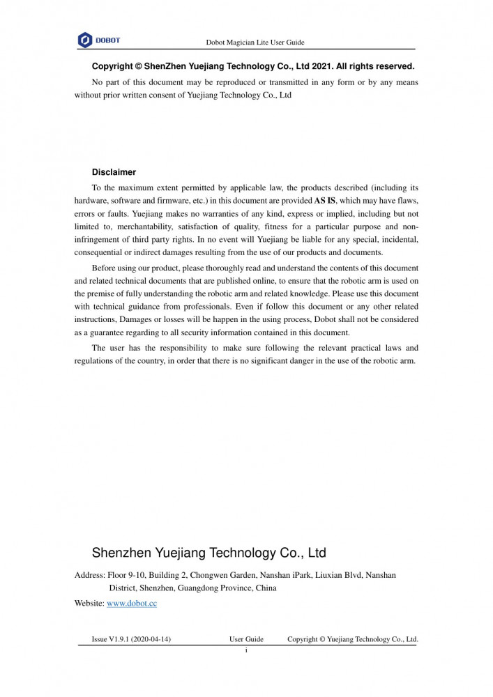 Magician Lite document preview, page image 2