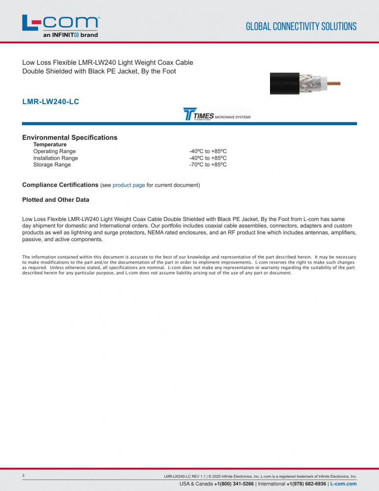 LMR-LW240-LC technical document page 3