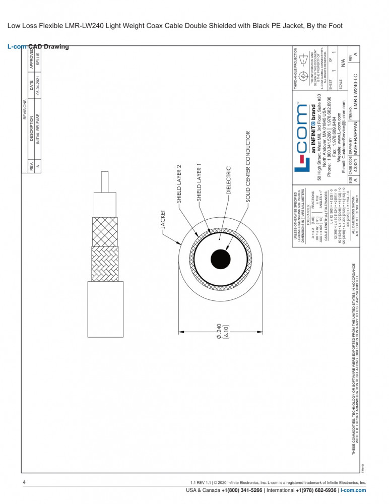 LMR-LW240-LC technical document page 4