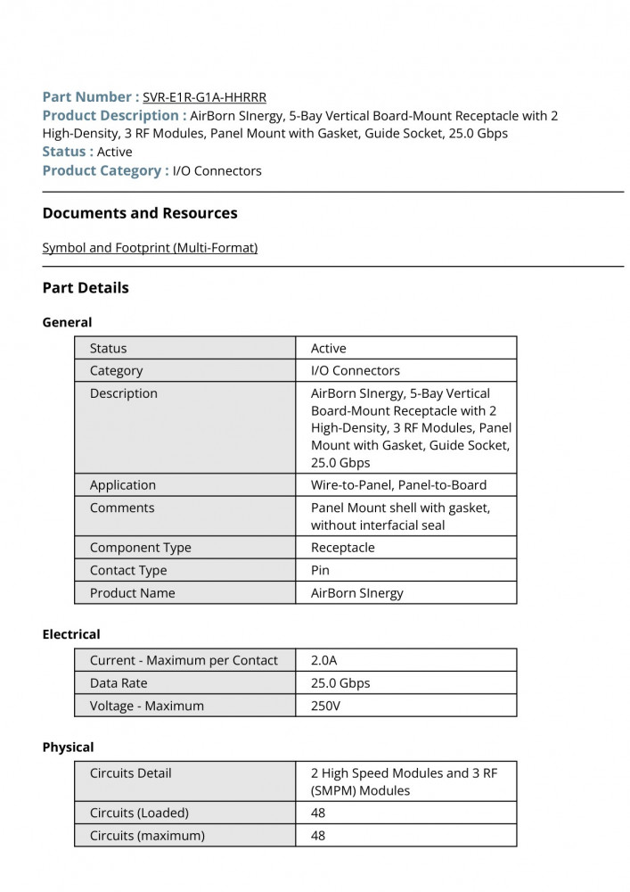 SVR-E1R-G1A-HHRRR technical document image, page 1