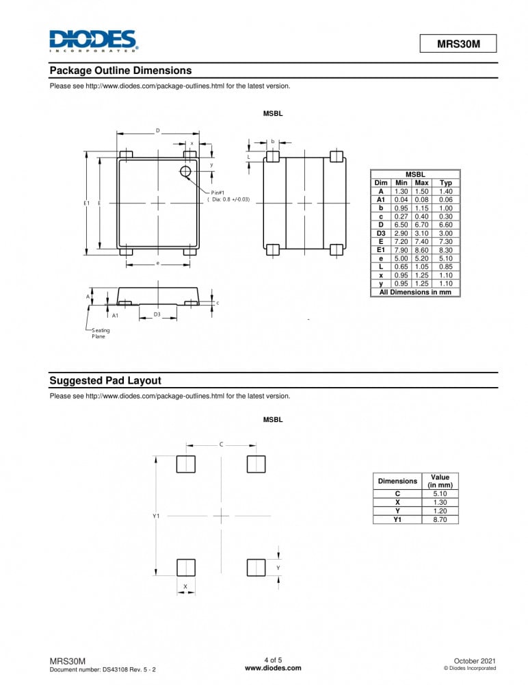 MRS30M datasheet page 4