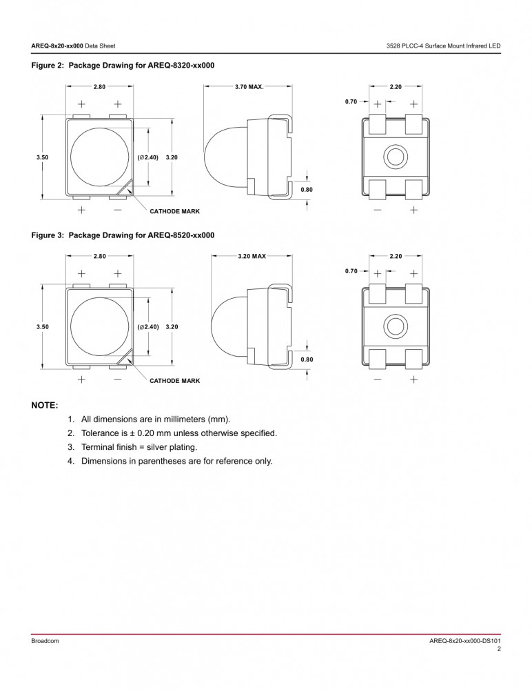 AREQ-8520-QR000 datasheet page 2