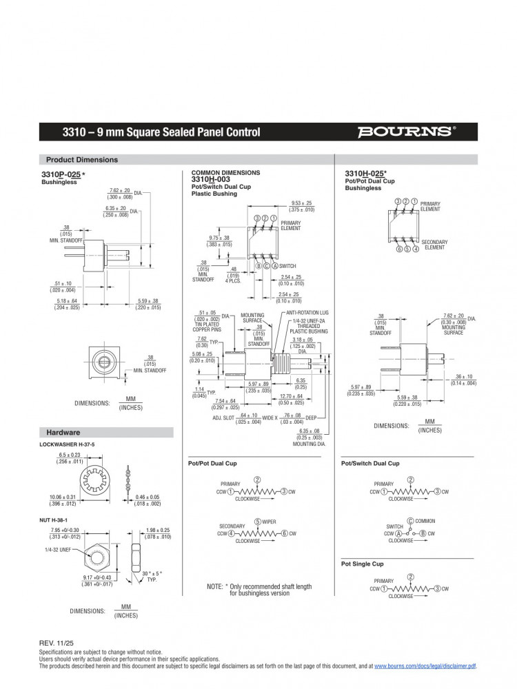 3310 series datasheet page 4