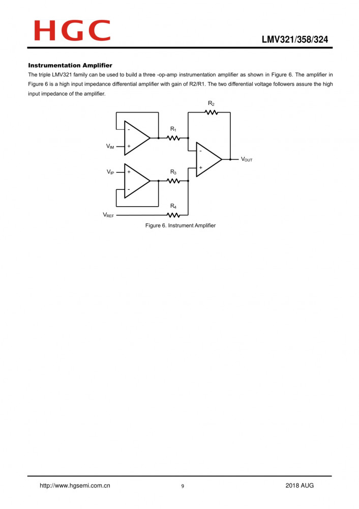 LMV321M5/TR datasheet page 9