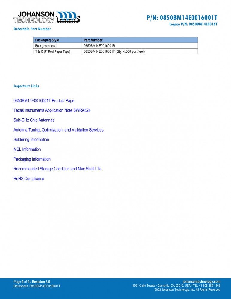 0850BM14E0016T technical document page 9