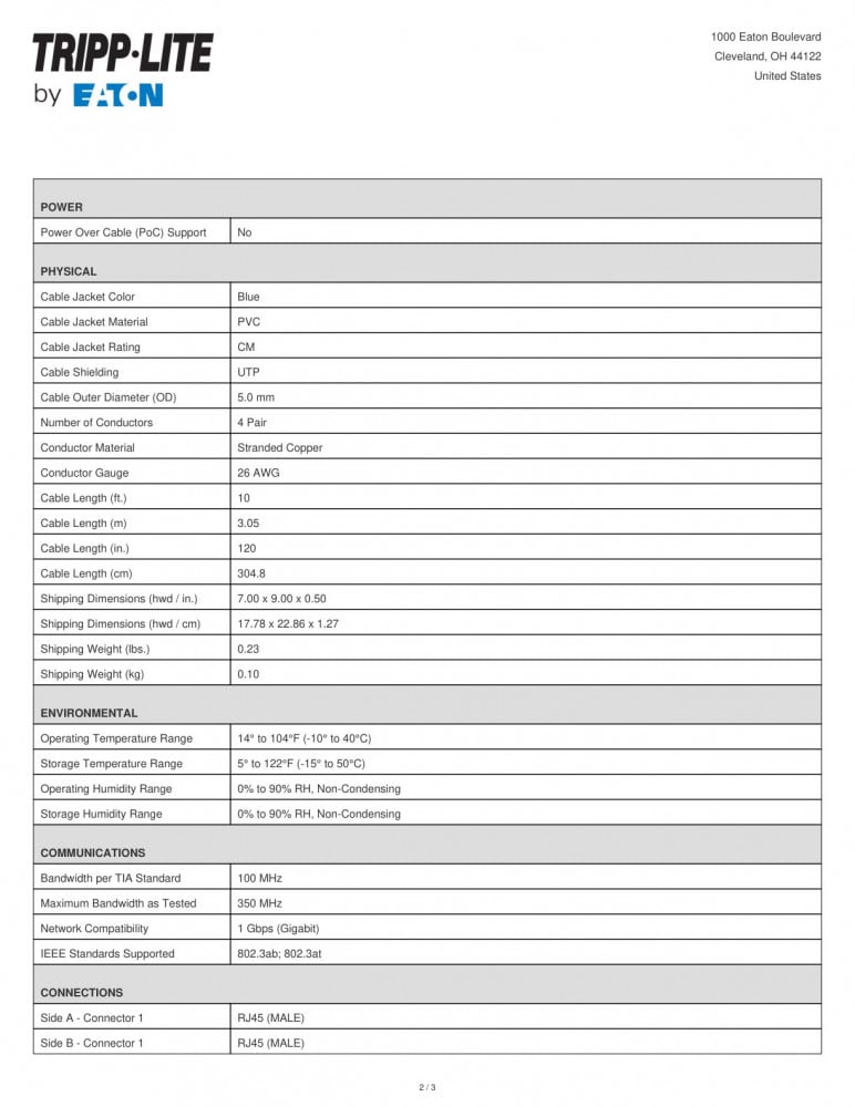 N002-010-BL technical document page 2