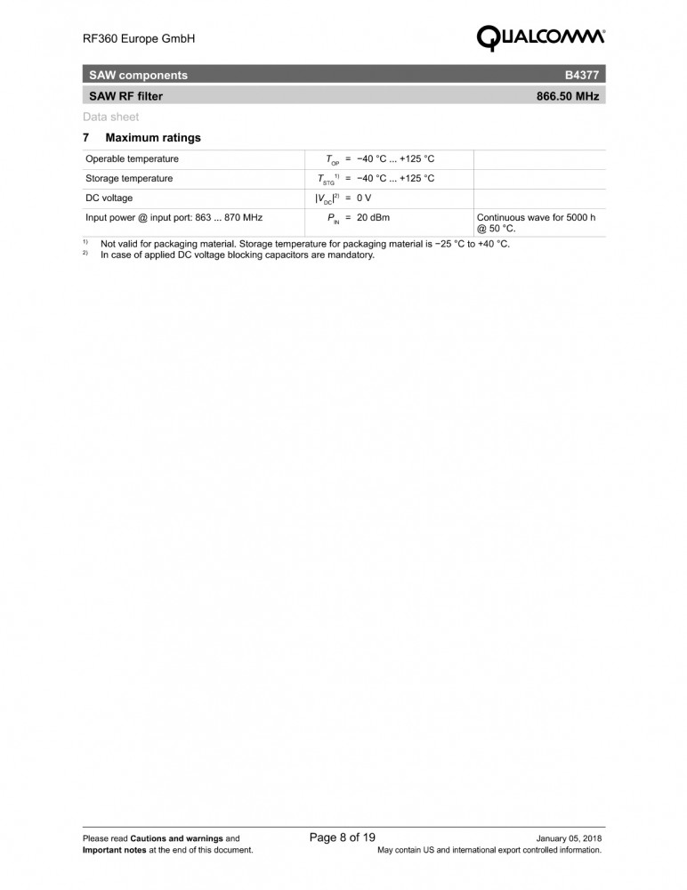 B4377 datasheet page 10