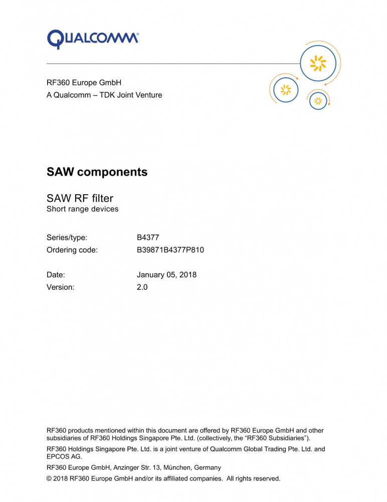 B4377 datasheet page 3