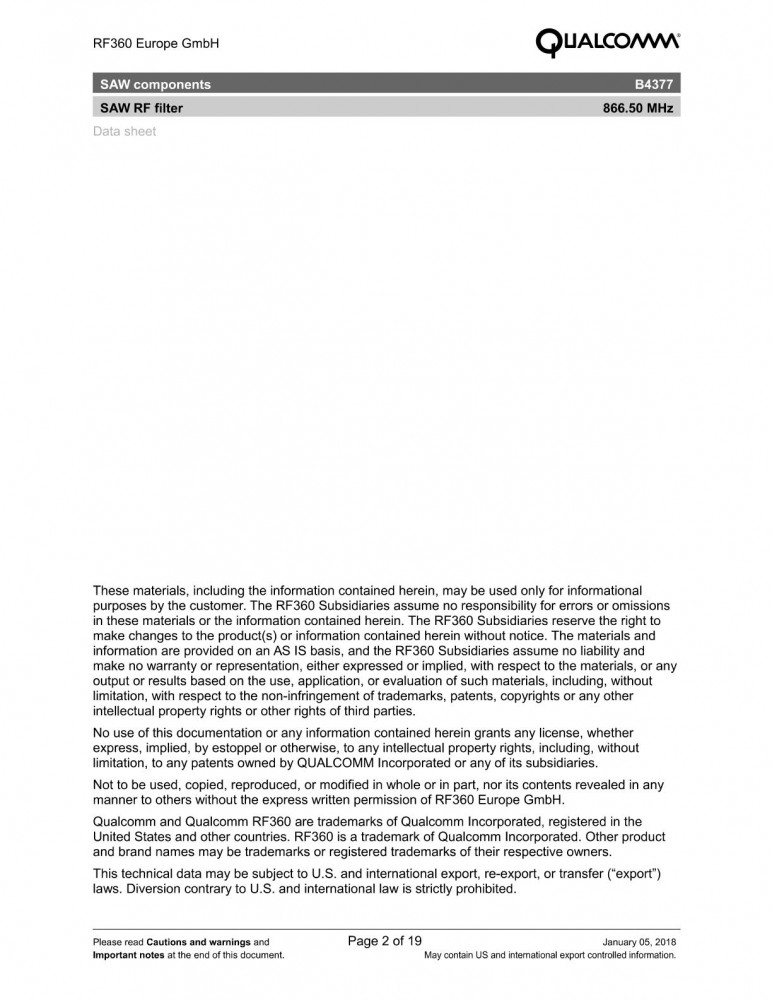B4377 datasheet page 4