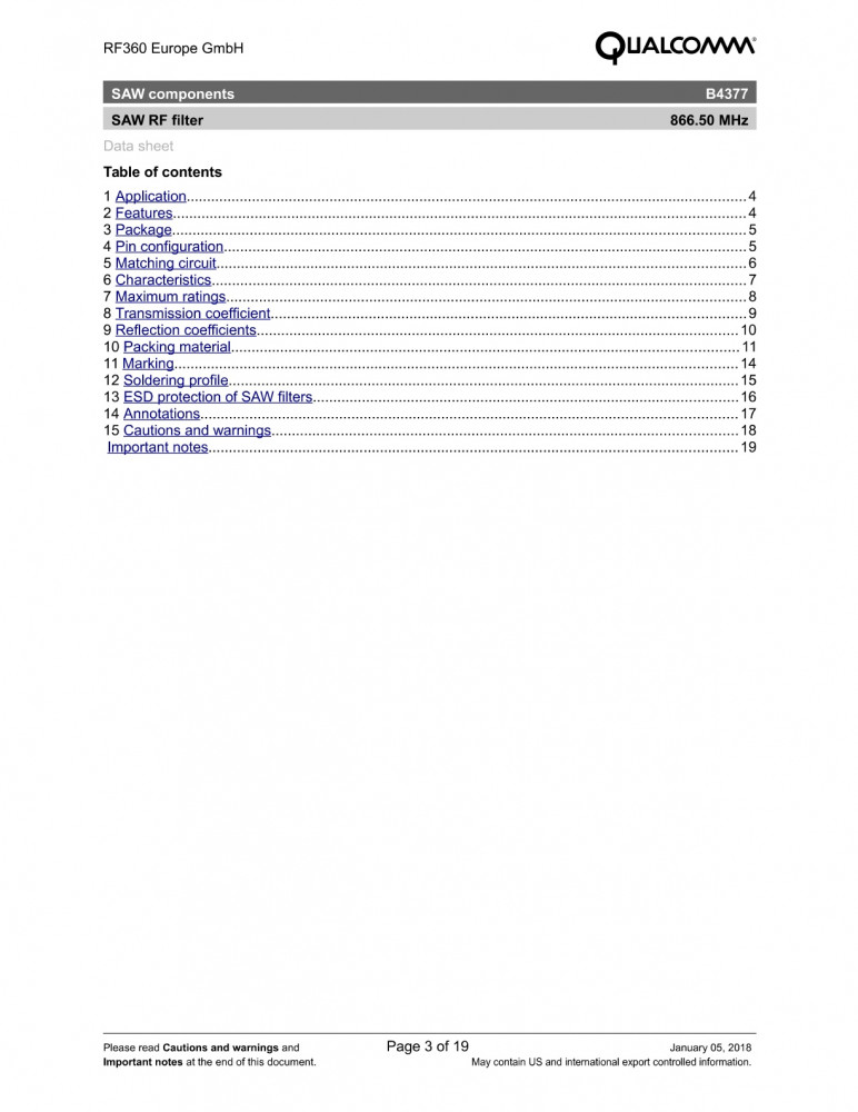 B4377 datasheet page 5