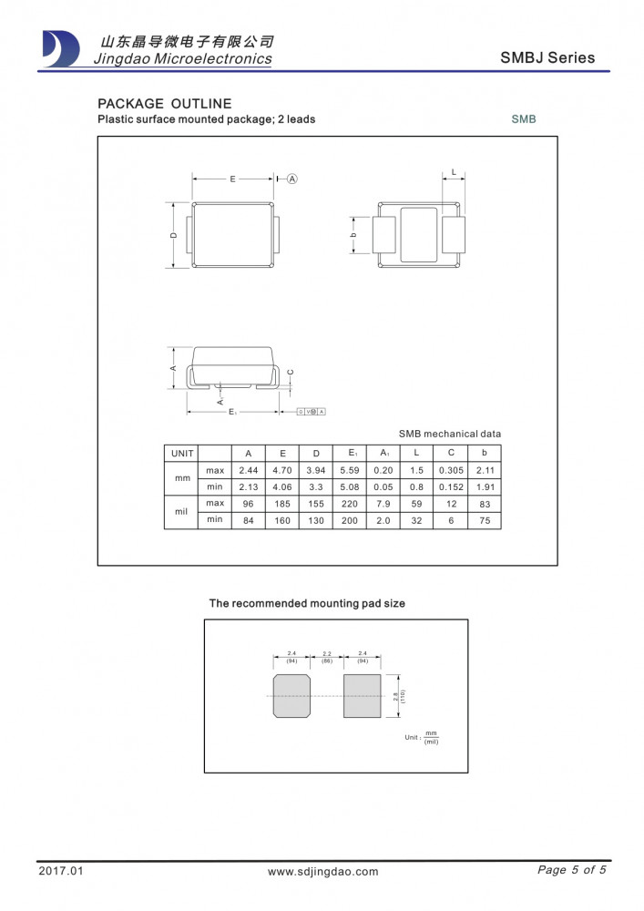 SMBJ series datasheet page 4