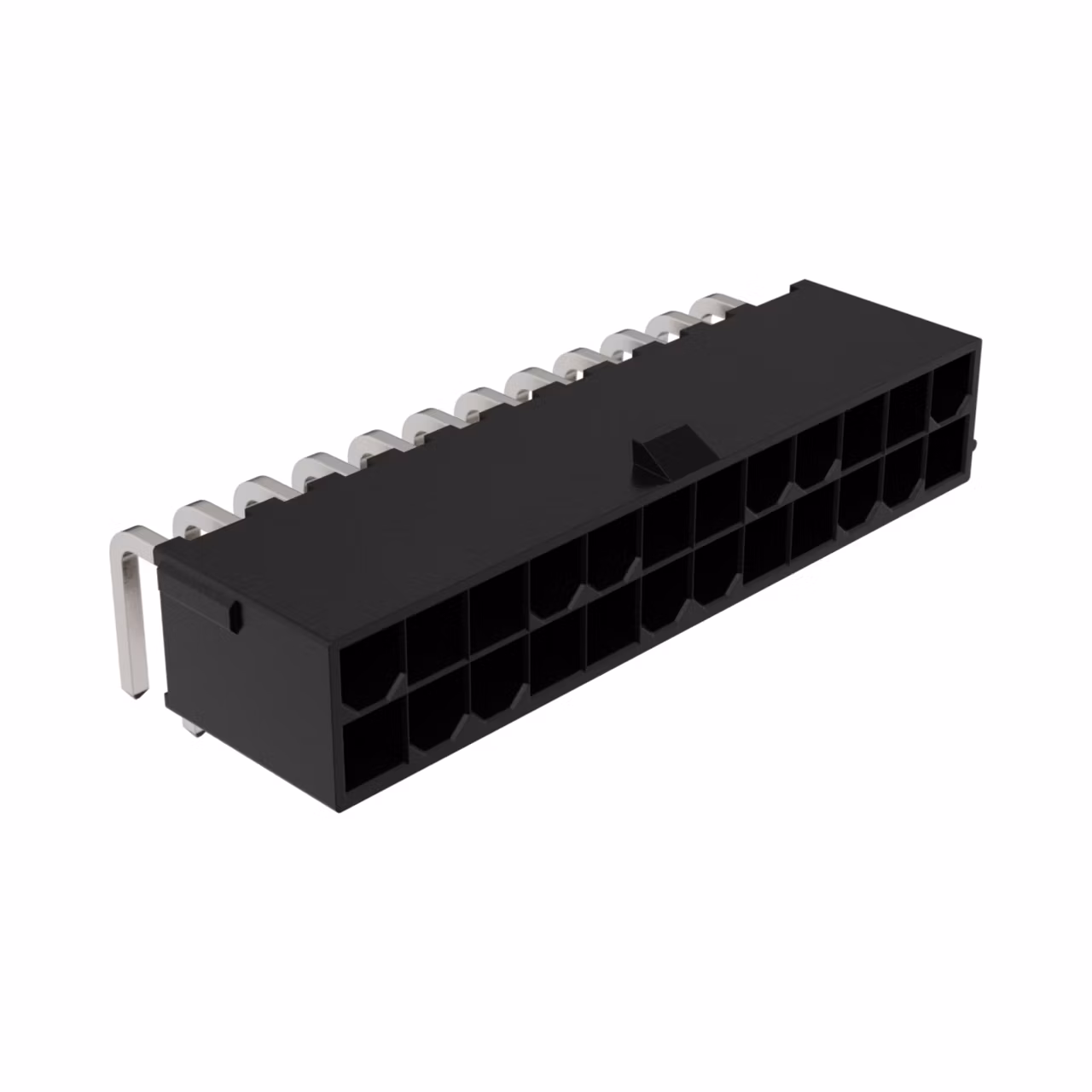 Mini-Fit BMI Header, Compliant Pin Interface, Dual Row, Vertical, 8 Circuits, 6.25mm Tail Length, Tin (Sn) Plating