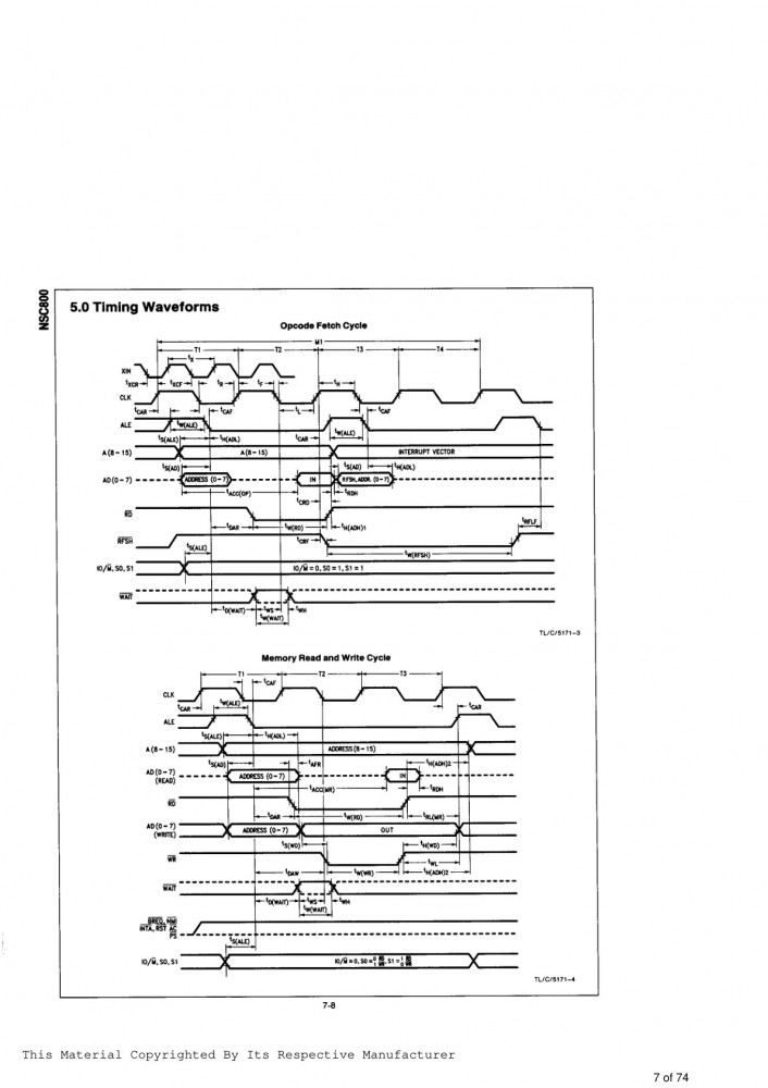 NSC800N-4I technical document page 8