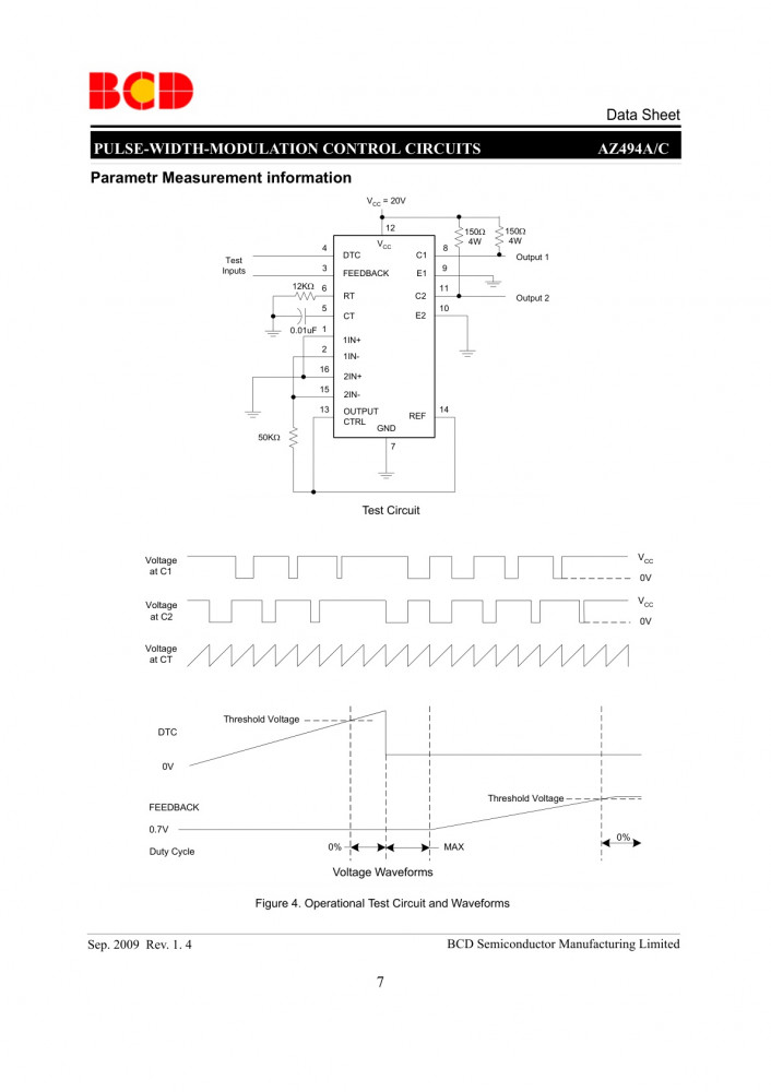 AZ494CUMTR-E1 datasheet page 7