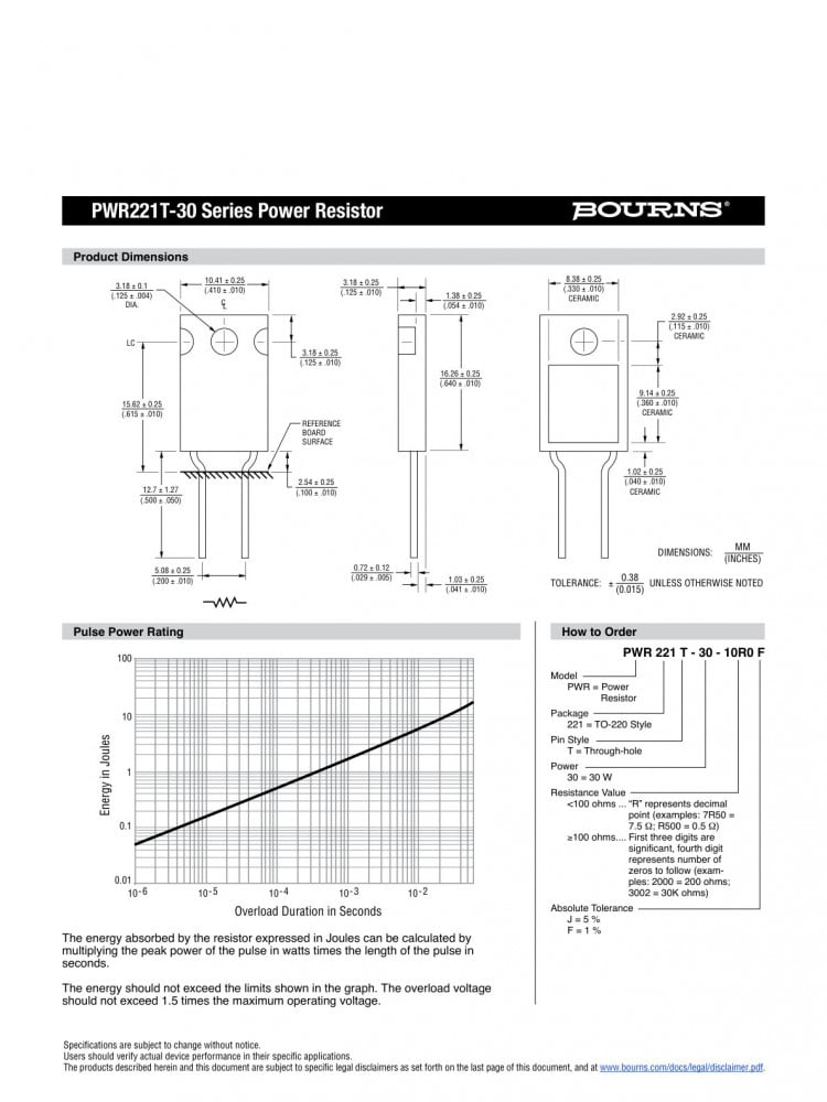 PWR221T-30 datasheet page 2