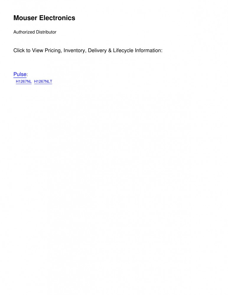 H1267NL technical document page 3