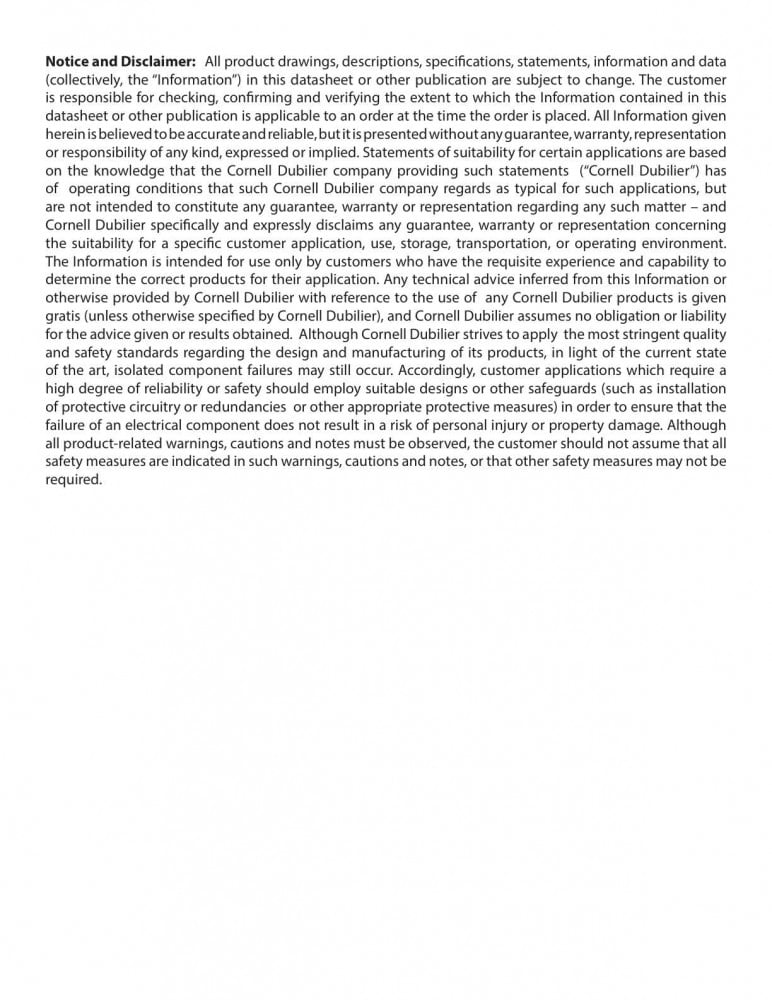 FCP datasheet page 8