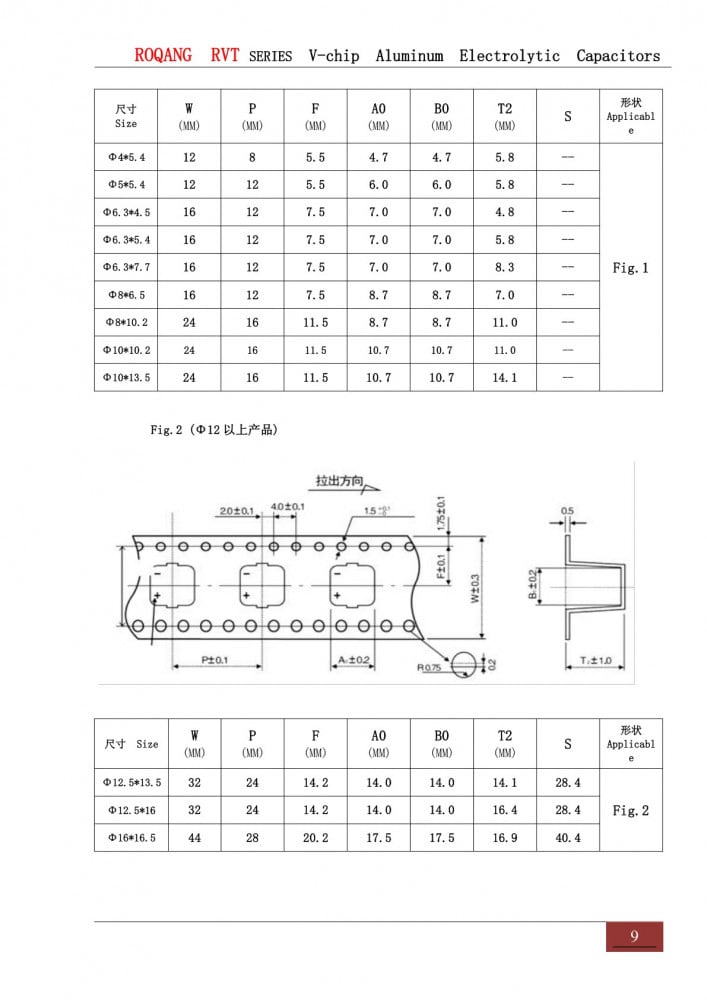ROQANG RVT1E221M0607 datasheet page 9