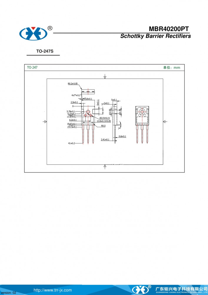 MBR40200PT datasheet page 3