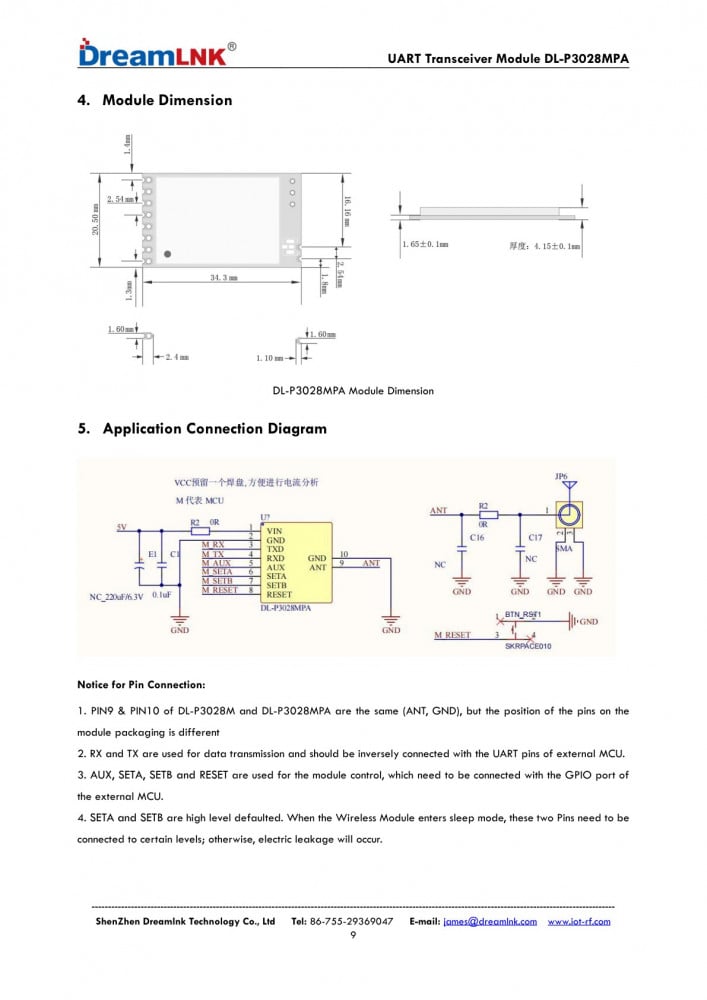 DL-P3028MPA datasheet page 9