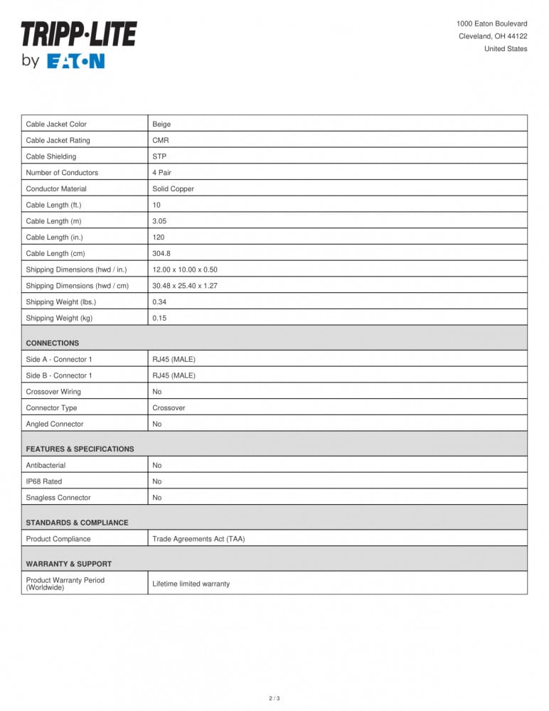 N266-010 technical document page 2