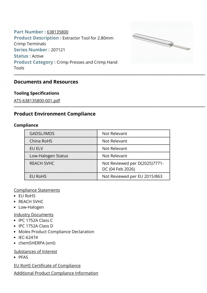 638135800 tooling document preview, page 1