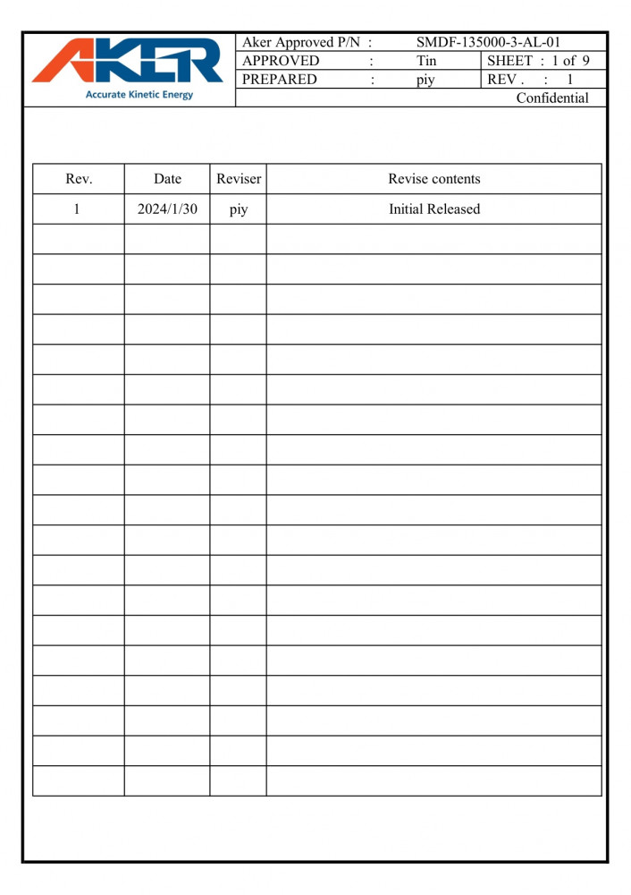 SMDF-135000-3-AL-01 approval sheet page 2