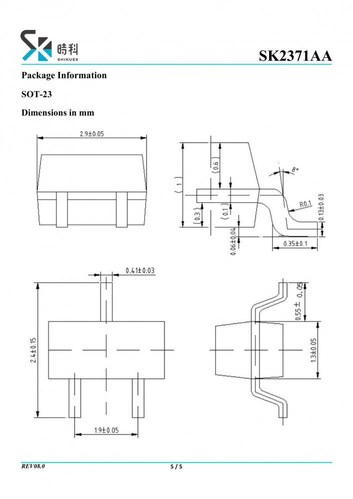 SK2371AA datasheet page 5