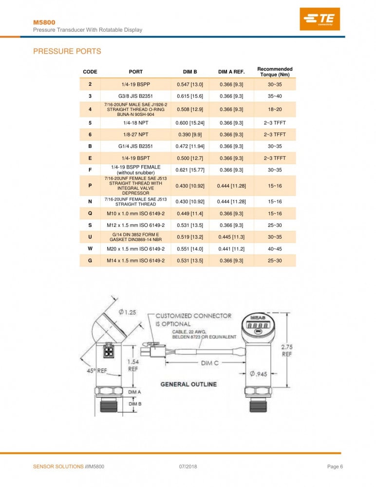 M5800 datasheet page 6