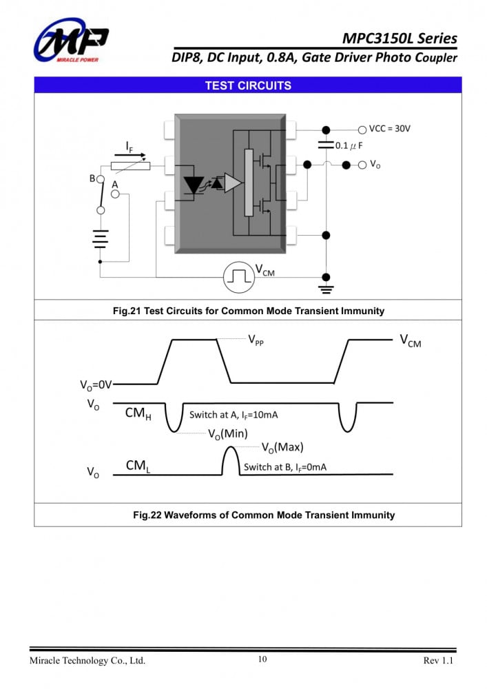 MPC3150L datasheet page 10