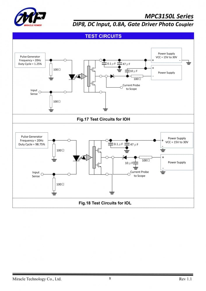 MPC3150L datasheet page 8