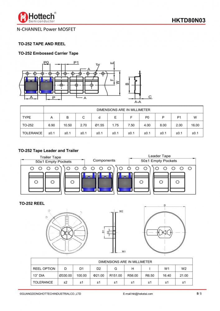 HKTD80N03 datasheet page 5