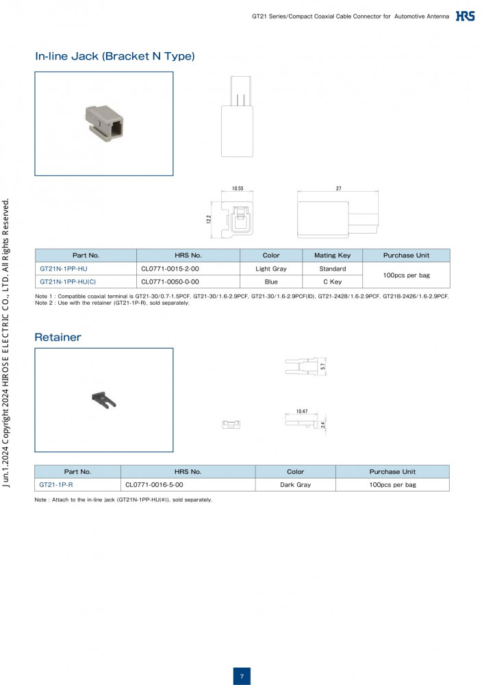 GT21 documentation page 7