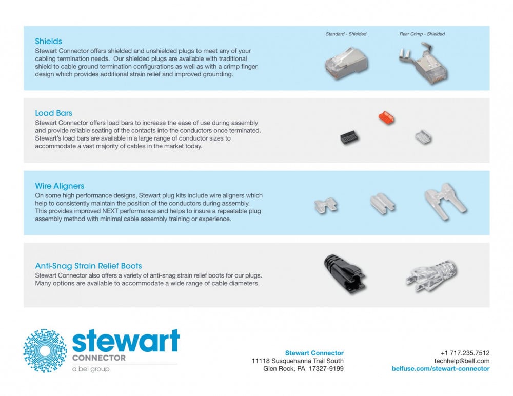 Stewart Connector modular plugs selection guide page 5