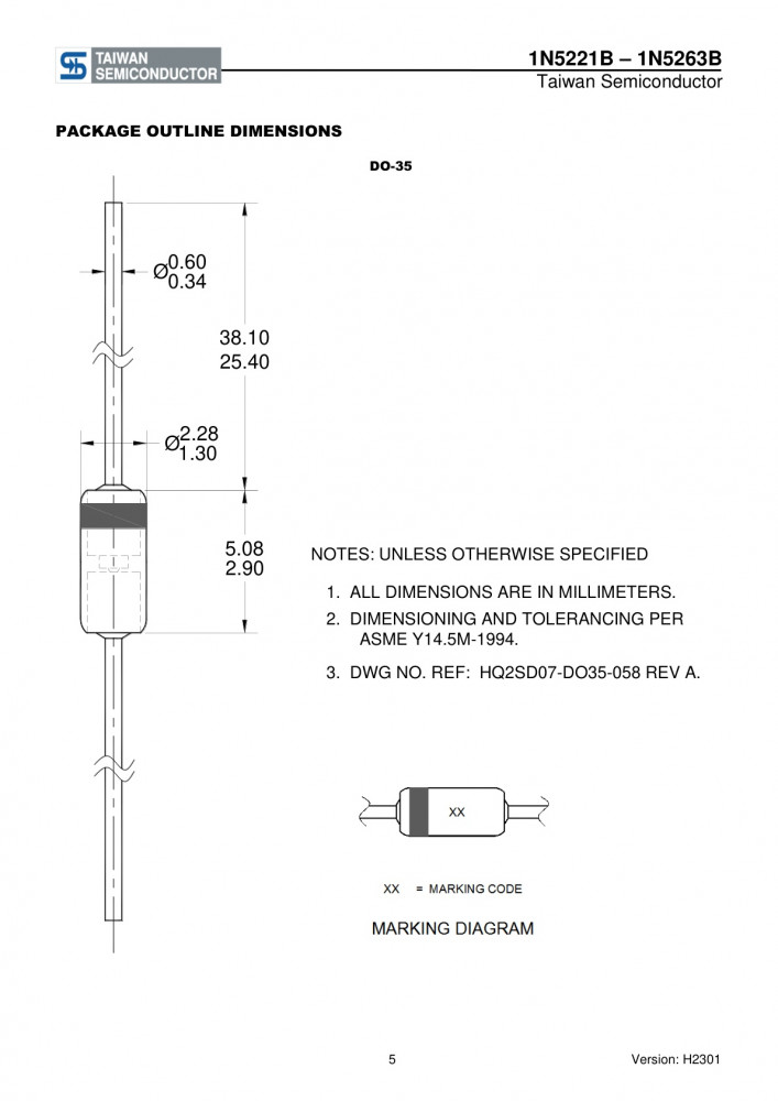 1N5231B datasheet page 5