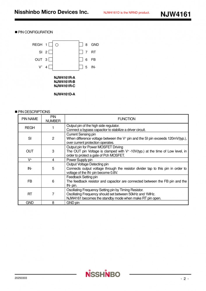NJW4161 document page 2