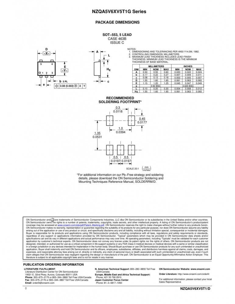 NZQA5V6XV5T1G datasheet page 4