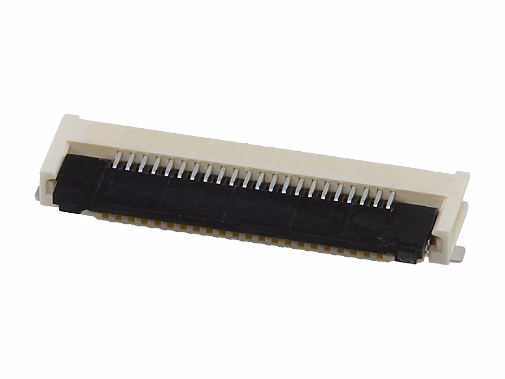 0.50mm Pitch Easy-On FFC/FPC Connector, 1.90mm Height, Single Bottom Contact (FS19), Right-Angle, Surface Mount, ZIF, 8 Circuits