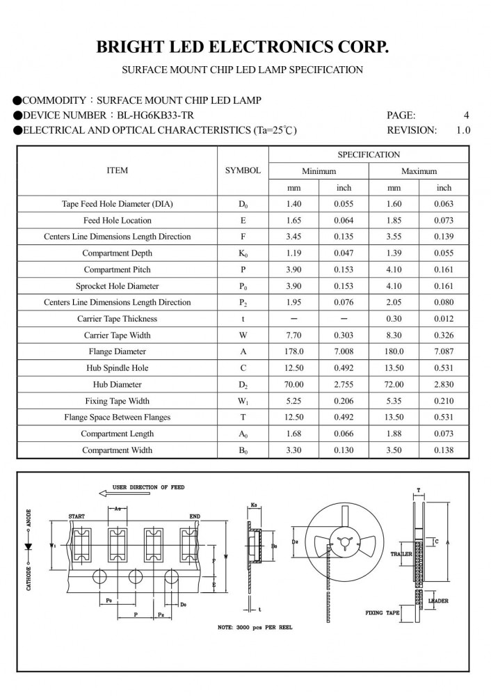 BL-HG6KB33-TRB technical document, page 3
