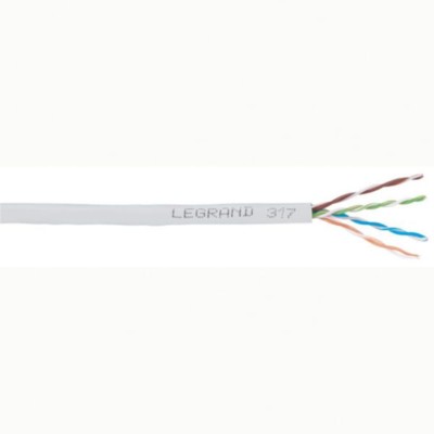 Cable category 5e U/UTP 4 pairs PVC Euroclass Eca 305 meters grey for sale