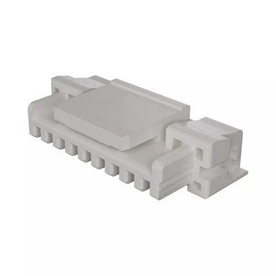 Micro-Lock Plus TPA Type Receptacle Housing, 1.25mm Pitch, Low-Halogen, Single Row, Positive Lock, 9 Circuits, Natural (White) for sale