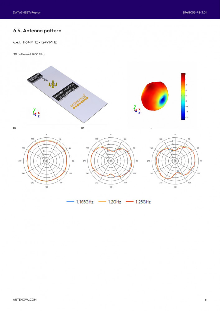 Raptor SR4G053 datasheet page 6
