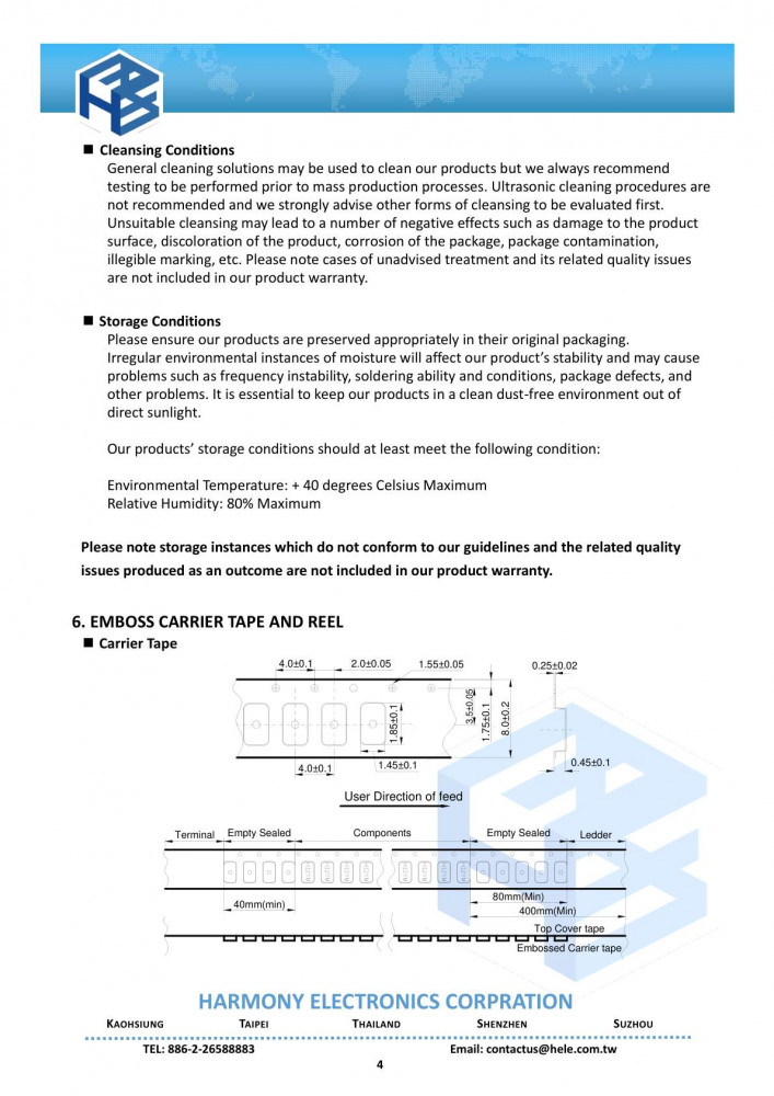 HELE X3S027000DK1H-V datasheet page 7