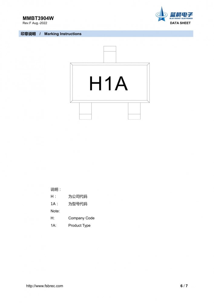 MMBT3904W datasheet page 6