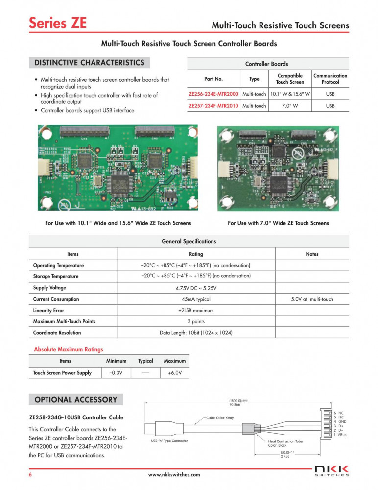 ZE253 technical document page 6