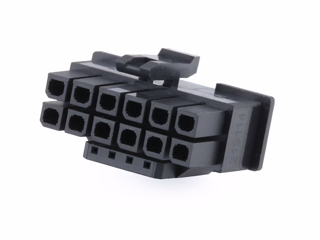 1.50mm Pitch Flexi-Latch+ FPC-to-Board Jacket Assembly, with CPA Lock, 12 Circuits, Black